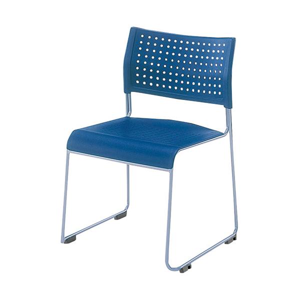 ジョインテックス JOINTEXT 会議イス ASL-110PP ブルー 椅子 座る 仕事 会議 打ち合わせ ミーティング