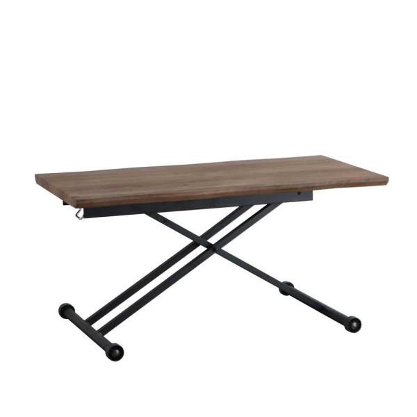 東馬 tohma LTX07 コルマ 昇降テーブル 幅120cm ブラウン 54686110 東馬 tohma 家具 インテリア