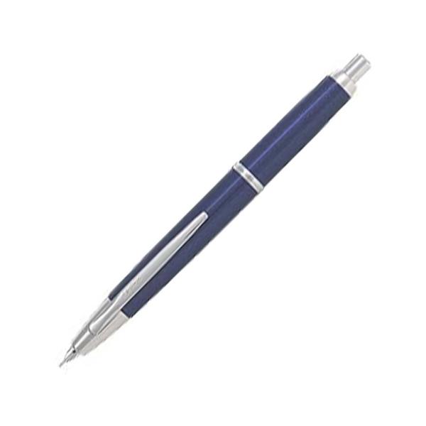パイロット PILOT 万年筆 キャップレス・デシモ ダークブルーマイカ 極細字 ギフトケース付き FCT-15SR-DL-EF Capless decimo