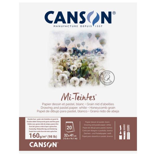 マルマン maruman ミ・タント パッド 32X41 ホワイト CANSON Mi-Teintes