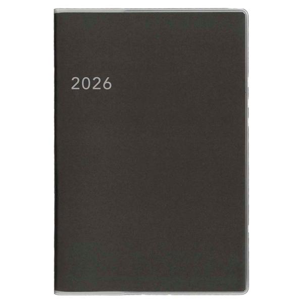 ダイゴー DAIGO 26年 アポイント ノート B6 グレー カバー付 E8149 手帳　スケジュール帳