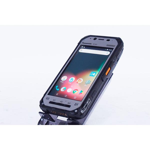 Panasonicの、堅牢なコンパクトモバイル「TOUGHPAD FZ-N1CKLAAZJ」です。過酷な現場で頼れる頑丈設計かつ軽量でコンパクト、持ち運びも楽々可能です！
