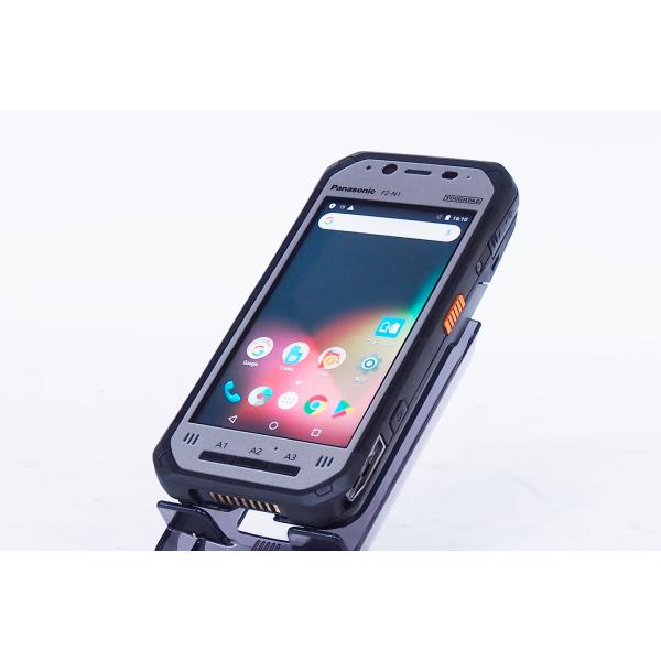 Panasonicの、堅牢なコンパクトモバイル「TOUGHPAD FZ-N1CKLAAZJ」です。過酷な現場で頼れる頑丈設計かつ軽量でコンパクト、持ち運びも楽々可能です！