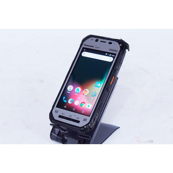 Panasonicの、堅牢なコンパクトモバイル「TOUGHPAD FZ-N1CKLAAZJ」です。過酷な現場で頼れる頑丈設計かつ軽量でコンパクト、持ち運びも楽々可能です！