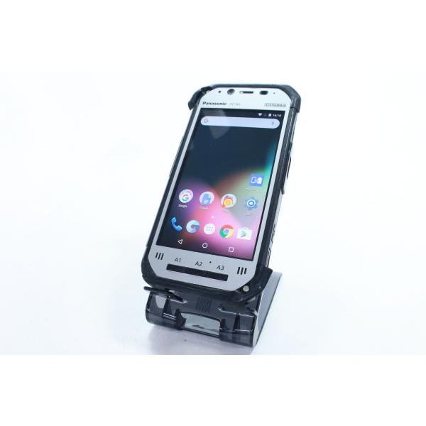 Panasonicの、堅牢なコンパクトモバイル「TOUGHPAD FZ-N1CKLAAZJ」です。過酷な現場で頼れる頑丈設計かつ軽量でコンパクト、持ち運びも楽々可能です！
