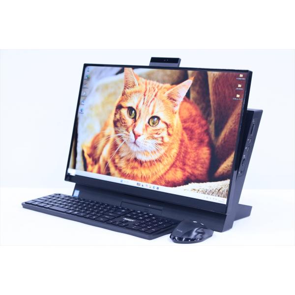 ・Core i7-8565Uを搭載し、日常作業からビジネス用途まで快適に対応・23.8インチ FHD液晶で文字も画像もくっきり表示・ブルーレイドライブ搭載！外付ドライブを用意せずブルーレイ鑑賞が可能
