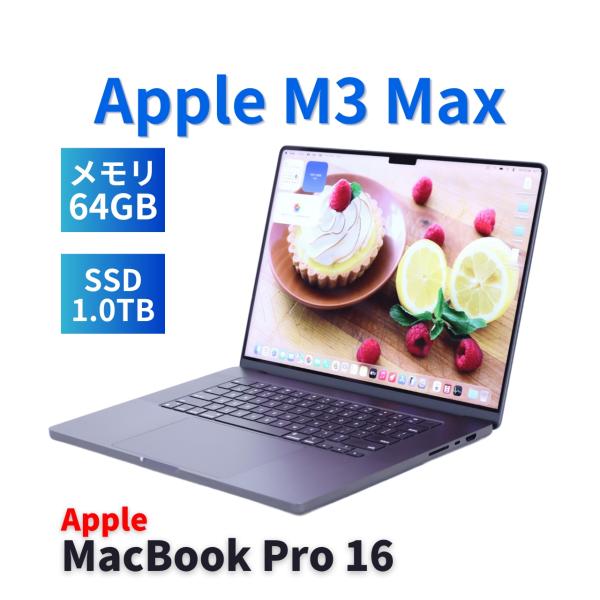 ・Apple M3を搭載し、日常作業からビジネス用途まで快適に対応・64GBメモリで複数アプリもサクサク動作・16.2インチ Liquid Retina液晶で文字も画像もくっきり表示・Thunderbolt4対応で高速データ転送＆拡張性に優...