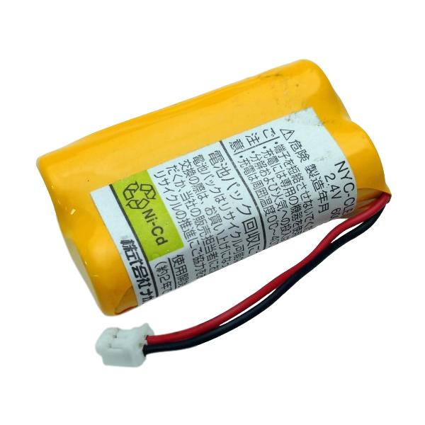 ■バッテリー仕様　種類：Ni-Cd→Ni-MH　電圧：2.4V　容量：650mAh→800mAh　■対応機種　ナカヨ NYC-8iA-CLS、NYC-8iA-CLS(D)、NYC-8REXE-CLS　日立 ET-8iA-CLS　★お客さまの...