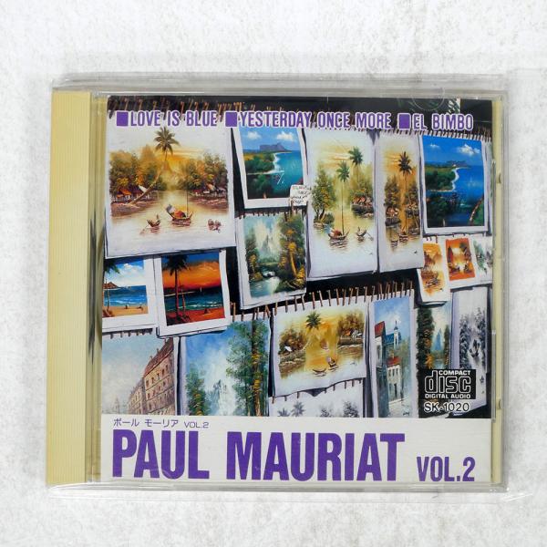 アーティスト：ポールモーリアタイトル：VOL 2レーベル：BAC SK1020ジャケット：良い盤：良い帯：NONEFMT：CD枚数：1JAN：4960483100016コメント：JAPAN ケースにシミや汚れありレビュー：