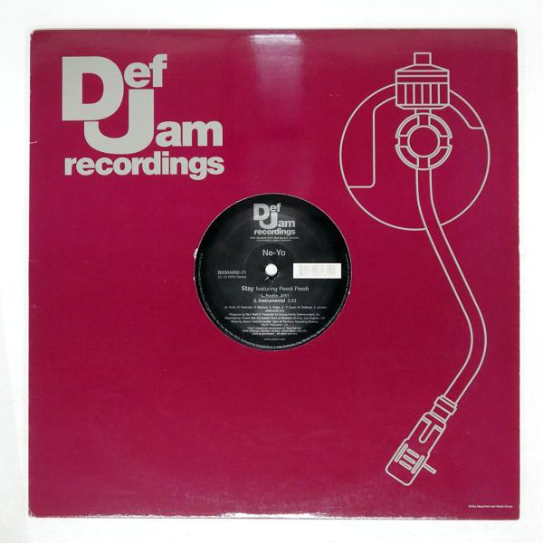 アーティスト：NE-YOタイトル：STAYレーベル：DEF JAM RECORDINGS B000489211ジャケット：E-盤：VG+帯：NONEFMT：12枚数：1JAN：コメント：US盤 盤 05. US盤 PRESS 　 12" 　...