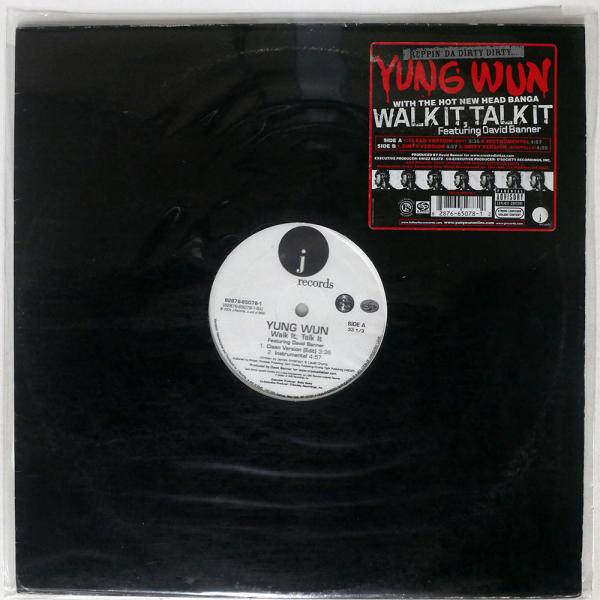 アーティスト：Yung Wunタイトル：WALK IT, TALK ITレーベル：J 82876650781ジャケット：VG+盤：E-帯：NONEFMT：12枚数：1JAN：コメント：US盤 盤レビュー：