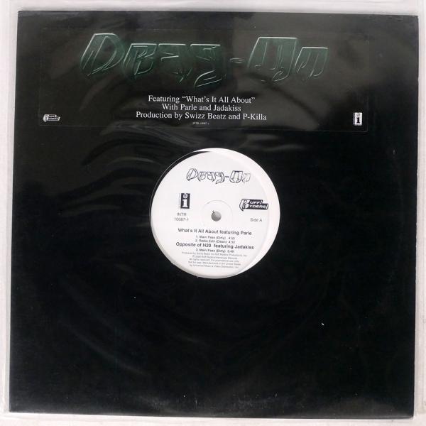 アーティスト：DRAG-ONタイトル：WHAT'S IT ALL ABOUTレーベル：RUFF RYDERS INTR100871ジャケット：E-盤：E-帯：NONEFMT：12枚数：1JAN：コメント：US盤レビュー：