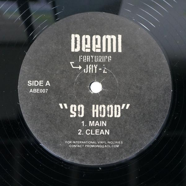 アーティスト：DEEMIタイトル：SO HOODレーベル：NOT ON LABEL ABE007ジャケット：NONE盤：E-帯：NONEFMT：12枚数：1JAN：コメント：US盤 ブート盤レビュー：