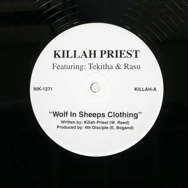アーティスト：KILLAH PRIEST Featuring Tekitha &amp; Rasuタイトル：WOLF IN SHEEPS CLOTHINGレーベル：NOT ON LABEL NIK1271ジャケット：NONE盤：E-帯：NO...