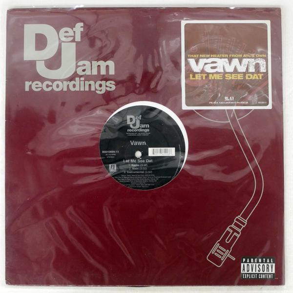 アーティスト：VAWNタイトル：LET ME SEE DATレーベル：DEF JAM RECORDINGS B001069511ジャケット：E-盤：E-帯：NONEFMT：12枚数：1JAN：コメント：US盤 08. US PRESS / ...