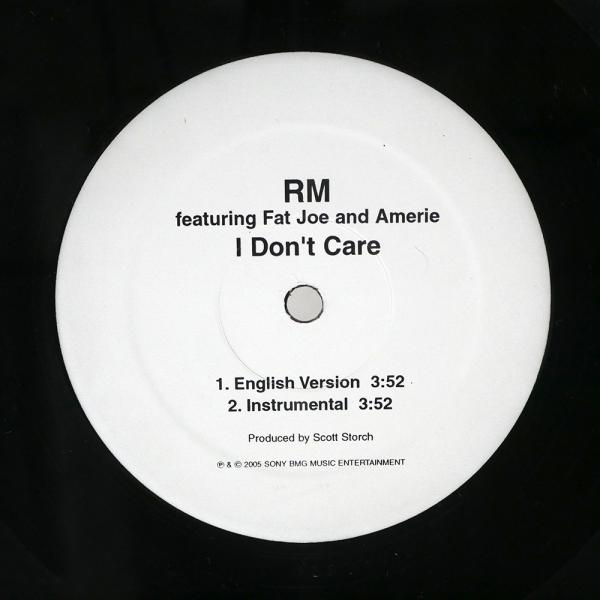 アーティスト：RICKY MARTINタイトル：I DON T CAREレーベル：SONY BMG MUSIC ENTERTAINMENT NONEジャケット：NONE盤：E-帯：NONEFMT：12枚数：1JAN：コメント：オーストラリア...