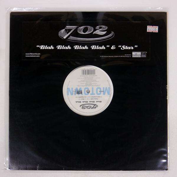 アーティスト：702タイトル：BLAH BLAH BLAH BLAH / STARレーベル：MOTOWN 4400197161ジャケット：E-盤：E-帯：NONEFMT：12枚数：1JAN：コメント：US盤 03. US PRESS / 1...
