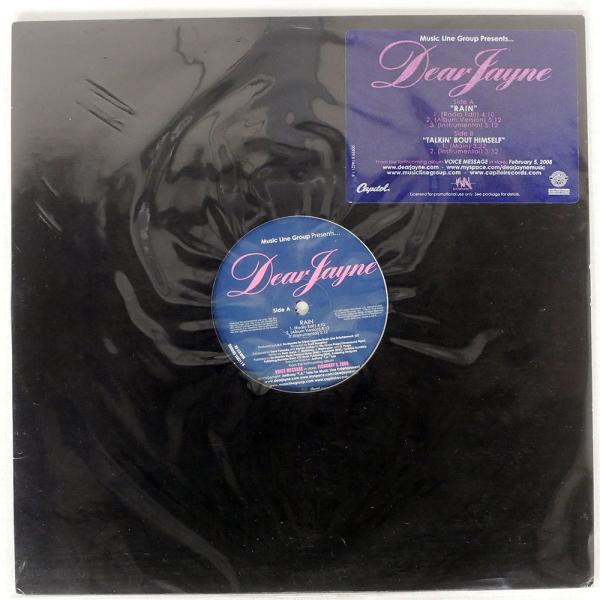 アーティスト：DEAR JAYNEタイトル：RAIN / TALKIN' BOUT HIMSELFレーベル：CAPITOL 5100000000000ジャケット：E-盤：E-帯：NONEFMT：12枚数：1JAN：コメント：US盤 2008...