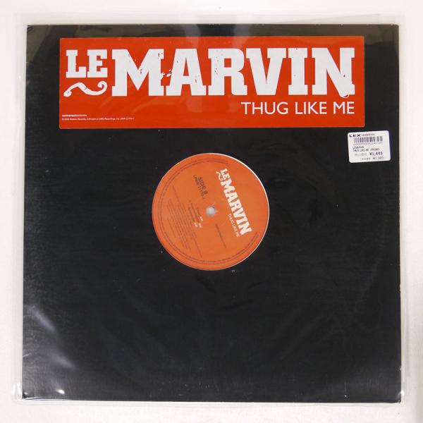 アーティスト：LE MARVINタイトル：THUG LIKE MEレーベル：UNIVERSAL MOTOWN UNIR217701ジャケット：E-盤：VG+帯：NONEFMT：12枚数：1JAN：コメント：US盤 2006. US / 12...