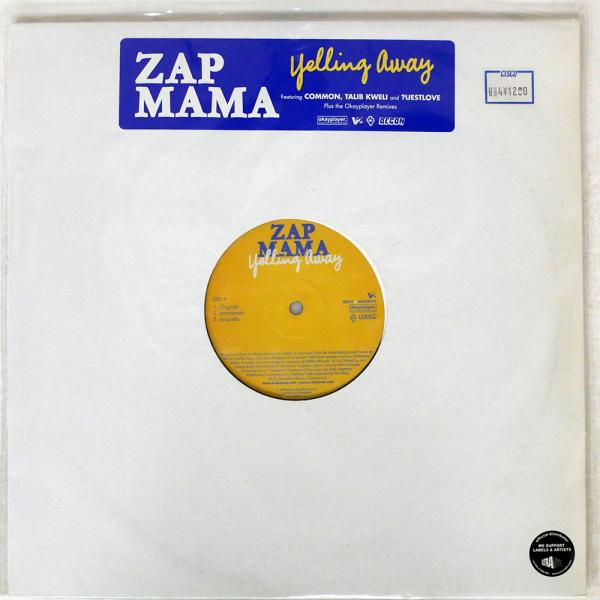 アーティスト：ZAP MAMAタイトル：YELLING AWAYレーベル：OKAYPLAYER OKP4ジャケット：E-盤：E-帯：NONEFMT：12枚数：1JAN：コメント：US盤 04. US PRESS / 12/ プレスミス有レビュー：