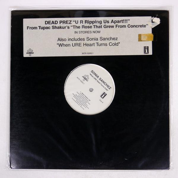 アーティスト：DEAD PREZタイトル：U R RIPPING US APART!!!レーベル：AMARU ENTERTAINMENT INTR102631ジャケット：E-盤：E-帯：NONEFMT：12枚数：1JAN：コメント：US盤 ...