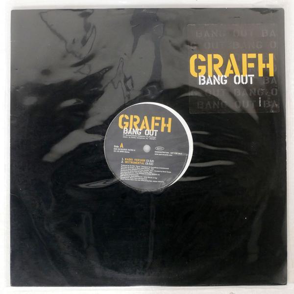 アーティスト：GRAFHタイトル：BANG-OUTレーベル：EPIC EAS54765ジャケット：E-盤：VG+帯：NONEFMT：12枚数：1JAN：コメント：US盤 03. US PRESS / 12/ PROMO / 盤スレキズ有レビュー：