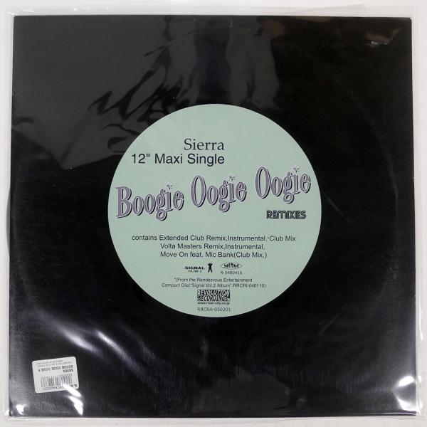 アーティスト：SIERRAタイトル：BOOGIE OOGIE OOGIE REMIXESレーベル：REVOLUTION RECORDINGS RRCRA050201ジャケット：E-盤：E-帯：NONEFMT：12枚数：1JAN：コメント：国...
