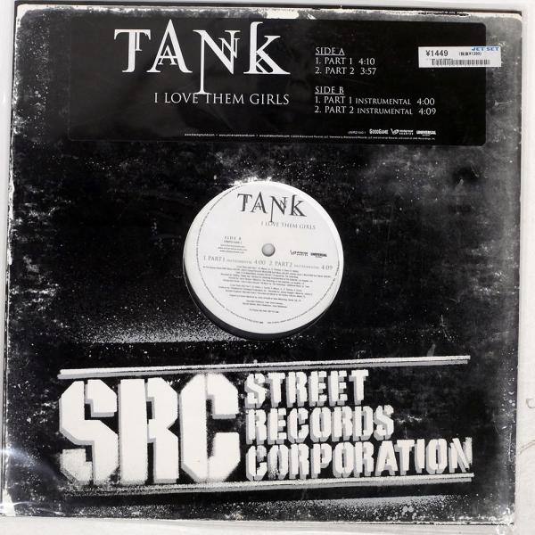 アーティスト：TANKタイトル：I LOVE THEM GIRLSレーベル：UNIVERSAL UNIR214401ジャケット：E-盤：E-帯：NONEFMT：12枚数：1JAN：コメント：US盤  2005. US / 12  / PRO...