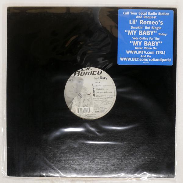 アーティスト：LIL' ROMEOタイトル：MY BABY / WHERE THEY ATレーベル：PRIORITY PVL50208ジャケット：E-盤：E-帯：NONEFMT：12枚数：1JAN：コメント：    レビュー：