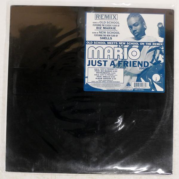 アーティスト：MARIOタイトル：JUST A FRIENDレーベル：3RD STREET 80813211761ジャケット：E-盤：E-帯：NONEFMT：12枚数：1JAN：コメント：-レビュー：