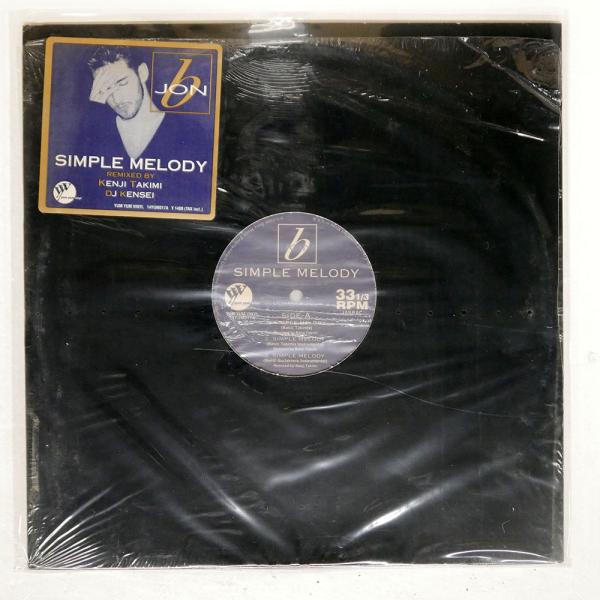 アーティスト：JON Bタイトル：SIMPLE MELODYレーベル：YUM YUM VINYL 14YUM017Aジャケット：E盤：E帯：NONEFMT：12枚数：1JAN：コメント：国内盤 シュリンク ハイプステッカー シュリンク ハイ...