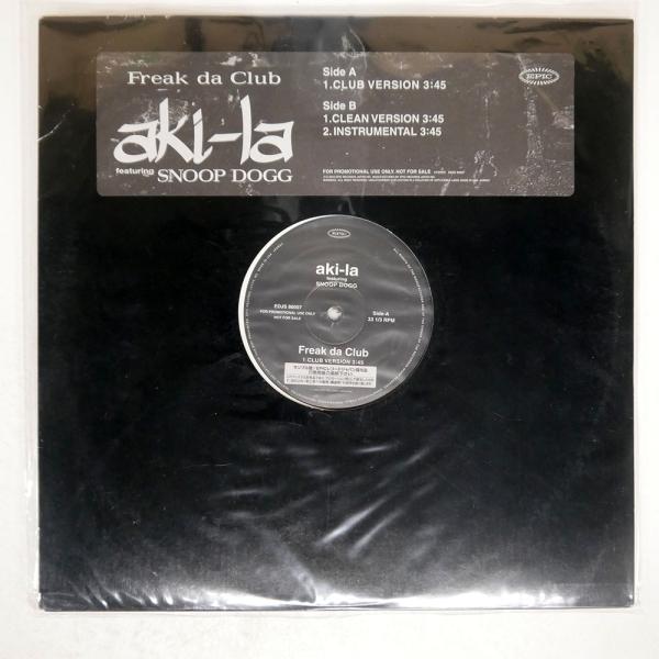 アーティスト：AKI-LAタイトル：FREAK DA CLUBレーベル：EPIC EDJS80007ジャケット：E-,DJ,ST盤：E,DJ帯：NONEFMT：12枚数：1JAN：コメント：国内盤 プロモレビュー：