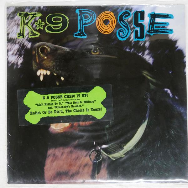 アーティスト：K-9 POSSEタイトル：K9 POSSEレーベル：ARISTA 209647ジャケット：E-盤：E-帯：NONEFMT：LP枚数：1JAN：コメント：UK盤  INSLV(シミ有)   ※盤スレ有レビュー：