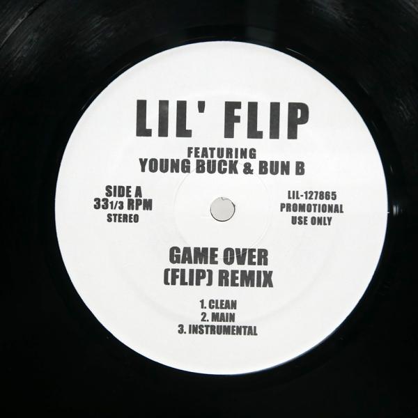 アーティスト：LIL' FLIPタイトル：GAME OVER REMIXレーベル：NOT ON LABEL LIL127865ジャケット：NONE盤：E-帯：NONEFMT：12枚数：1JAN：コメント：US盤 レビュー：
