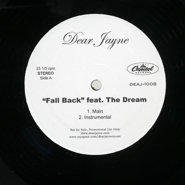 アーティスト：DEAR JAYNEタイトル：FALL BACKレーベル：CAPITOL DEAJ1008ジャケット：NONE盤：E-,W帯：NONEFMT：12枚数：1JAN：コメント：UK盤レビュー：