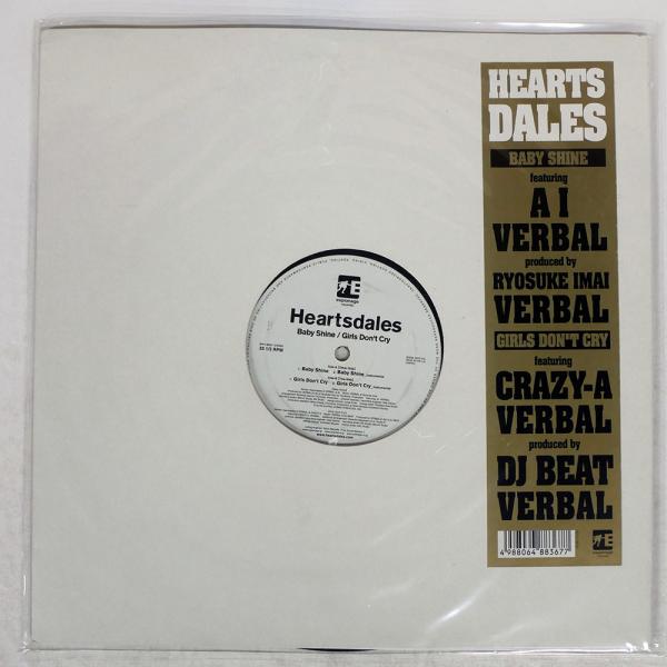 アーティスト：HEARTSDALESタイトル：BABY SHINEレーベル：ESPIONAGE VINYLS RR1288367ジャケット：E-盤：VG+帯：NONEFMT：12枚数：1JAN：コメント：国内盤レビュー：
