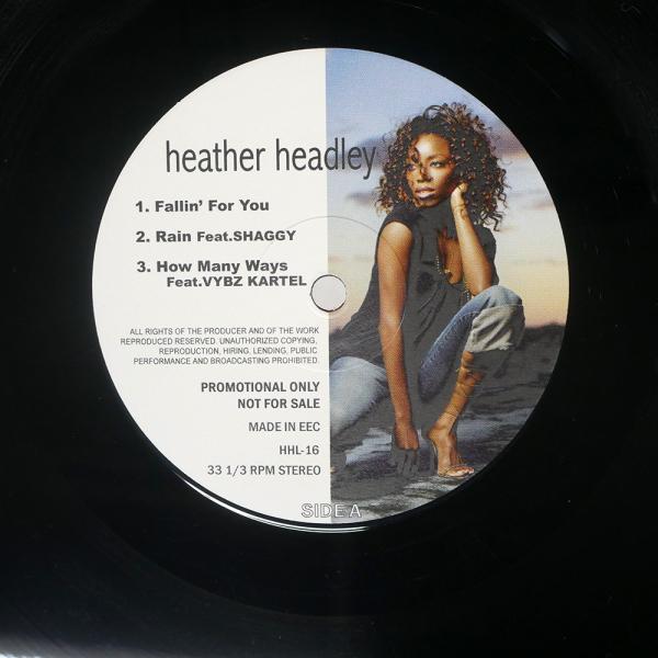 アーティスト：HEATHER HEADLEYタイトル：FALLIN' FOR YOU / NO PRESSUREレーベル：NOT ON LABEL HHL16ジャケット：E-盤：E-,DJ帯：NONEFMT：12枚数：1JAN：コメント：E...