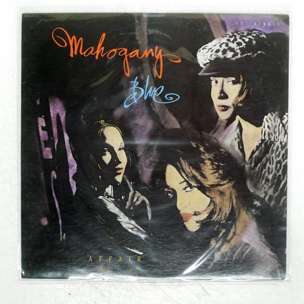 アーティスト：MAHOGANY BLUEタイトル：AFFAIRレーベル：MCA MCA1254648ジャケット：E-盤：E-帯：NONEFMT：12枚数：1JAN：コメント：US盤 盤レビュー：
