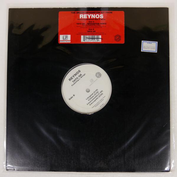 アーティスト：REYNOSタイトル：TATO OKレーベル：URBAN BOX OFFICE UBO10280ジャケット：E-盤：VG+帯：NONEFMT：12枚数：1JAN：コメント：US盤 2004. US / 12盤に傷が多い為ジャン...