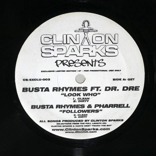 アーティスト：CLINTON SPARKSタイトル：EXCLUSIVE LIMITED EDITION 12レーベル：NOT ON LABEL CSEXCLU003ジャケット：E-,ST盤：E-帯：NONEFMT：12枚数：1JAN：コメン...