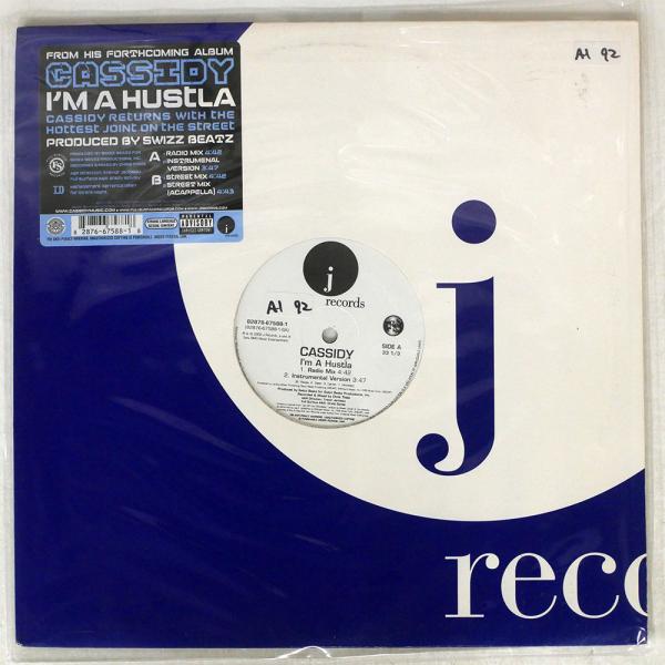 アーティスト：CASSIDYタイトル：I'M A HUSTLAレーベル：J 82876675881ジャケット：E-,ST盤：E,ST帯：NONEFMT：12枚数：1JAN：コメント：US盤レビュー：