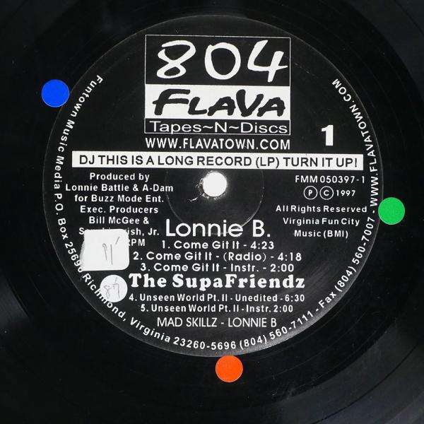 アーティスト：LONNIE B.タイトル：COME GIT IT / UNSEEN WORLD PT. II / MAKE IT HOTレーベル：804 FLAVA FMM0503971ジャケット：E-盤：E,ST帯：NONEFMT：12枚...