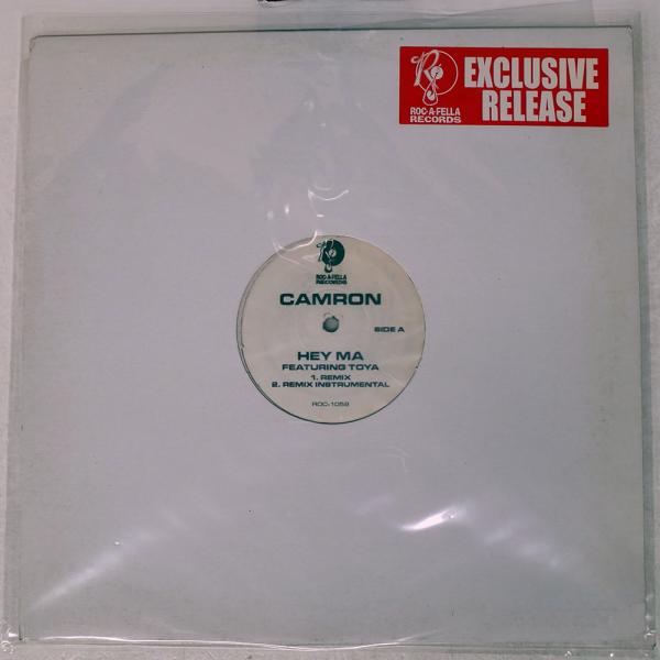 アーティスト：CAM'RONタイトル：HEY MAレーベル：ROCAFELLA ROC1059ジャケット：NONE盤：E-帯：NONEFMT：12枚数：1JAN：コメント：US盤レビュー：