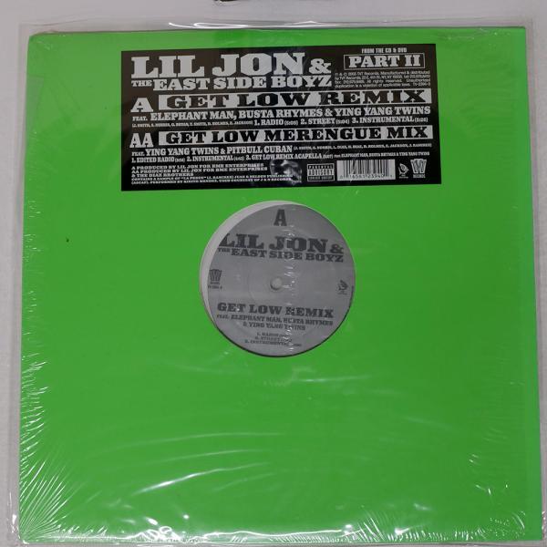アーティスト：LIL' JON &amp; THE EAST SIDE BOYZタイトル：GET LOW レーベル：TVT TV23940ジャケット：E-盤：E-帯：NONEFMT：12枚数：1JAN：コメント：US盤 シュリンク付き 盤キ...