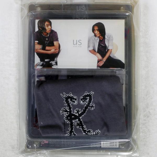 アーティスト：KinKi Kidsタイトル：us 限定特殊パッケージ/Tシャツ付レーベル：Storm Labels Inc. JEVN0015ジャケット：NONE盤：E-帯：NONEFMT：VHS枚数：1JAN：コメント：国内盤 Tシャツ付...