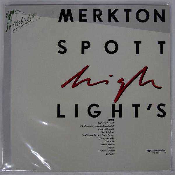 アーティスト：VAタイトル：MERKTON SPOTT HIGH LIGHT'Sレーベル：MERKTON SPOTT-LIGHT ZYX70051ジャケット：E-盤：E/E帯：NONEFMT：LP枚数：2JAN：コメント：    レビュー：