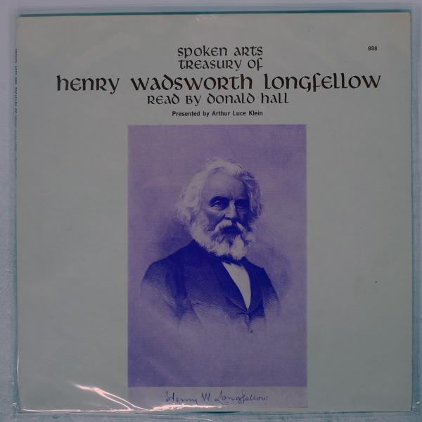 アーティスト：HENRY WADSWORTH LONGFELLOWタイトル：TREASURY OF HENRY WADSWORTH LONGFELLOWレーベル：SPOKEN ARTS SA898ジャケット：E-盤：E-帯：NONEFMT：...