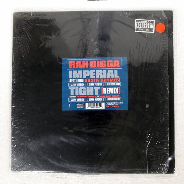 アーティスト：RAH DIGGAタイトル：IMPERIAL / TIGHT (REMIX)レーベル：ELEKTRA 067048ジャケット：E-盤：E-帯：NONEFMT：12枚数：1JAN：コメント：US盤 シュリンク付きレビュー：