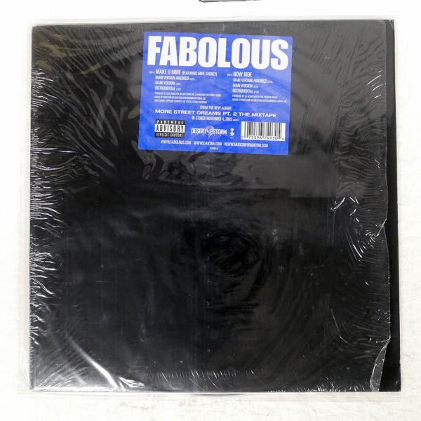 アーティスト：FABOLOUSタイトル：MAKE U MINEレーベル：ELEKTRA 674930ジャケット：E-盤：VG+帯：NONEFMT：12枚数：1JAN：コメント：US盤レビュー：