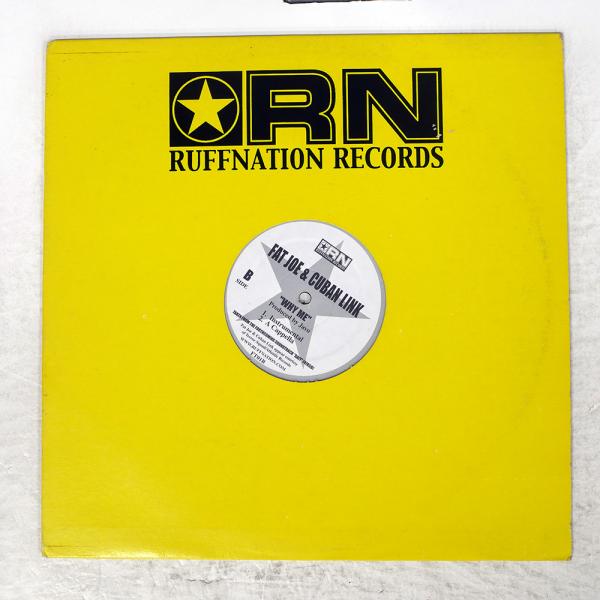 アーティスト：FAT JOEタイトル：WHY ME?レーベル：RUFFNATION FT01ジャケット：VG+盤：VG+帯：NONEFMT：12枚数：1JAN：コメント：US盤レビュー：